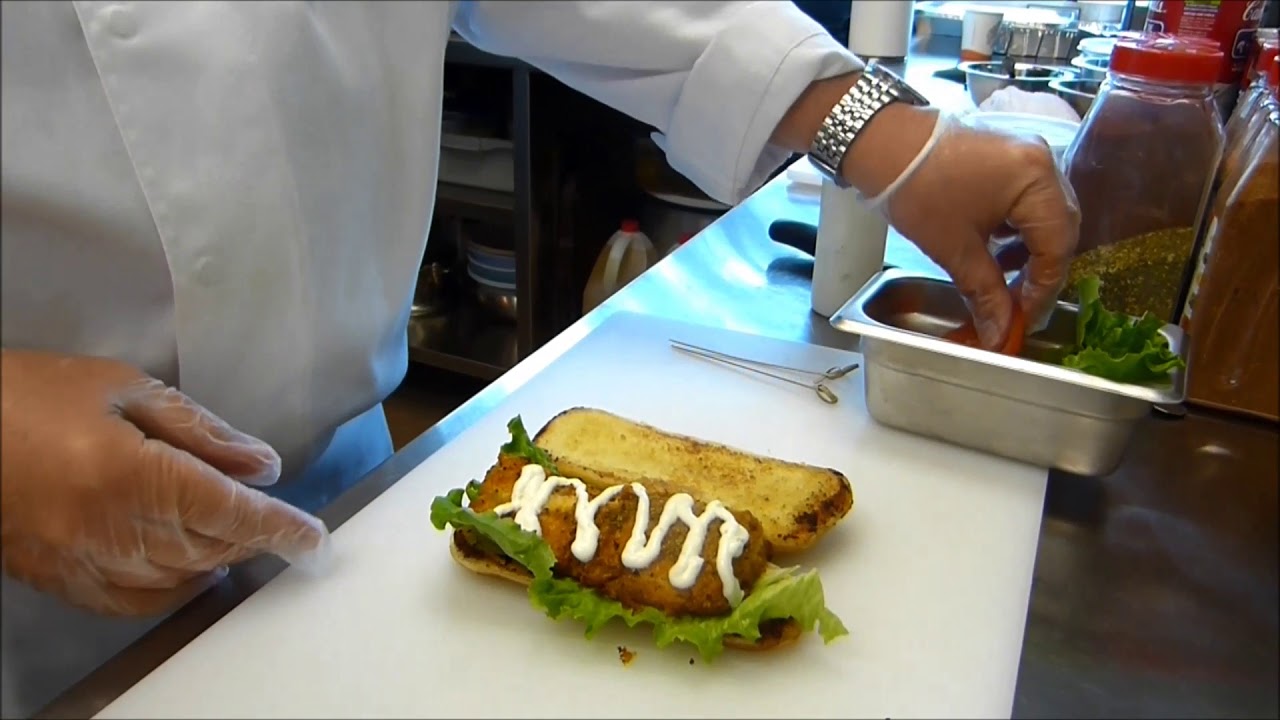 Ocean Jewel Blue Cod Blackened Sandwich Full video - YouTube
