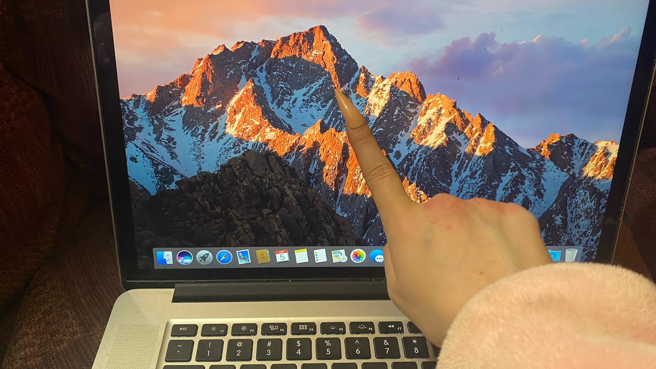 Fast tapping and scratching on computer ASMR - YouTube