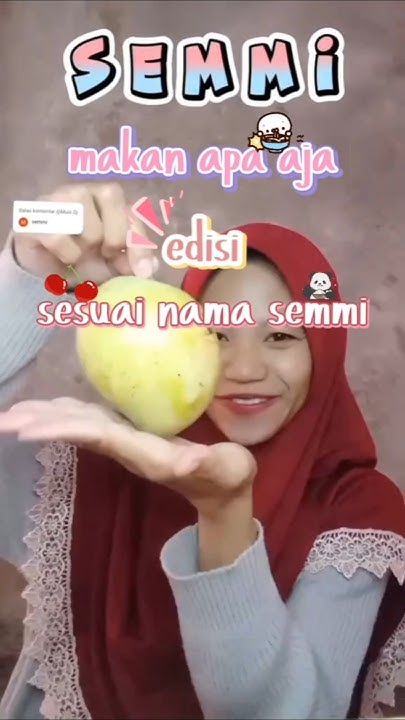 makan sesuai nama #jajanan #mukbang #makansesuaiemoji #food #videoviral - YouTube