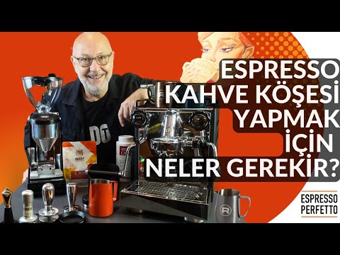 Espresso Kahve Köşesi Yapmak İçin Gerekenler