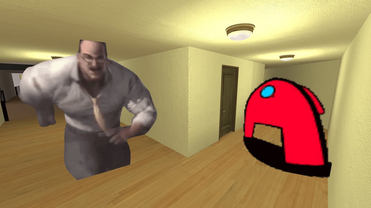 Scary Among Us And Senator Armstrong Nextbot Gmod - YouTube