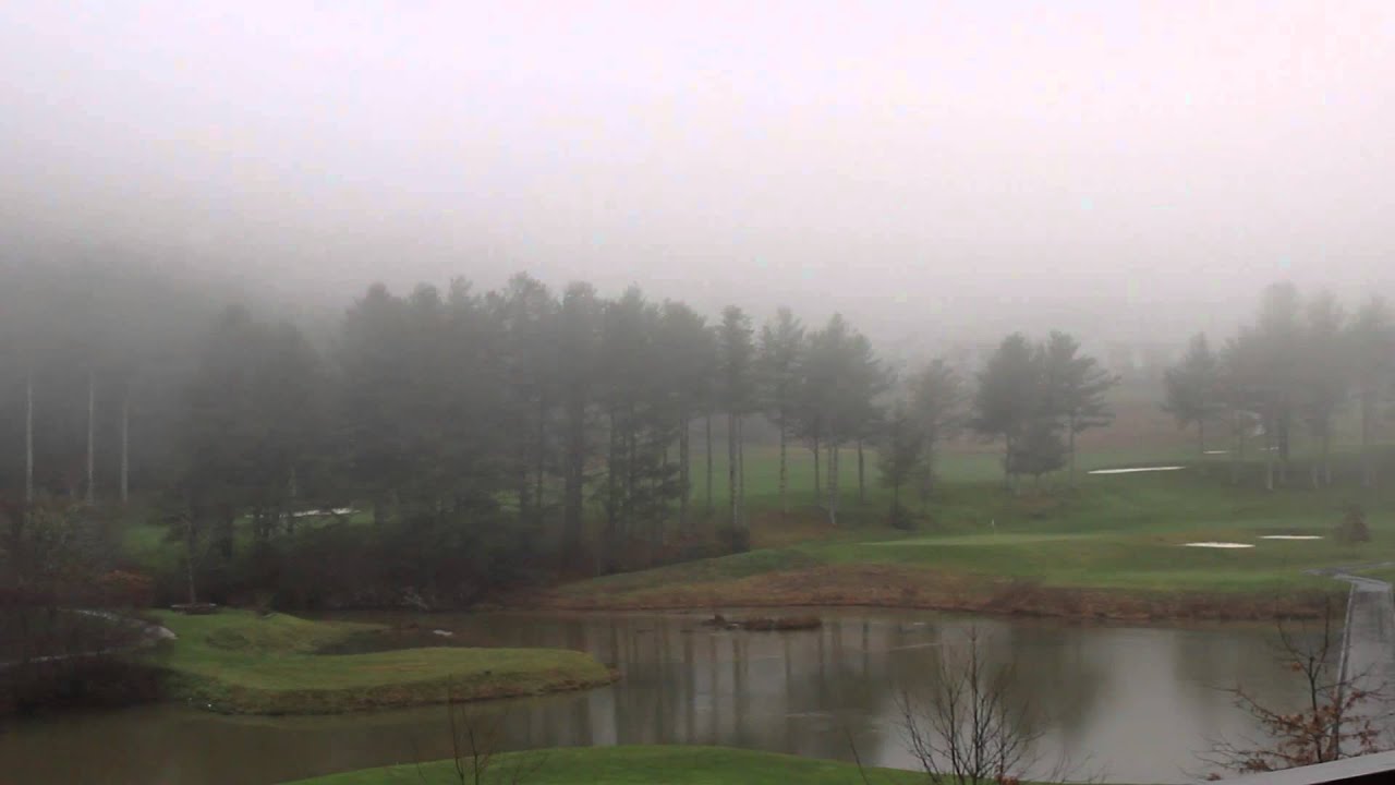 Sky Valley Georgia Fog Time Lapse - YouTube