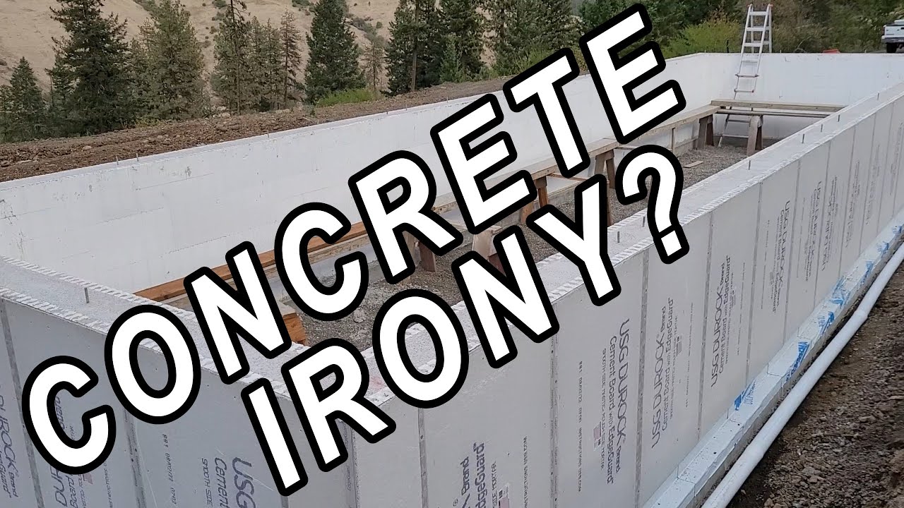 ICF DIYers Make Unusual Siding Choice? - YouTube