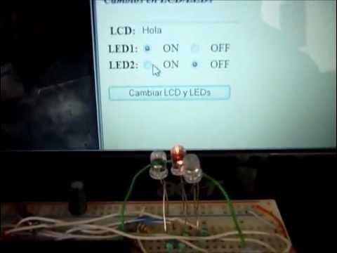 Servidor WEB con PIC18F4620 y ENC28J60 - YouTube