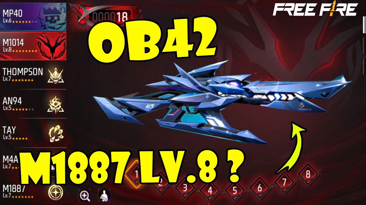 Bất Ngờ OB42 Xuất Hiện Skin M1887 Nâng Cấp Lv.8 ? Kìa, Hé Lộ Nhân Vật ...