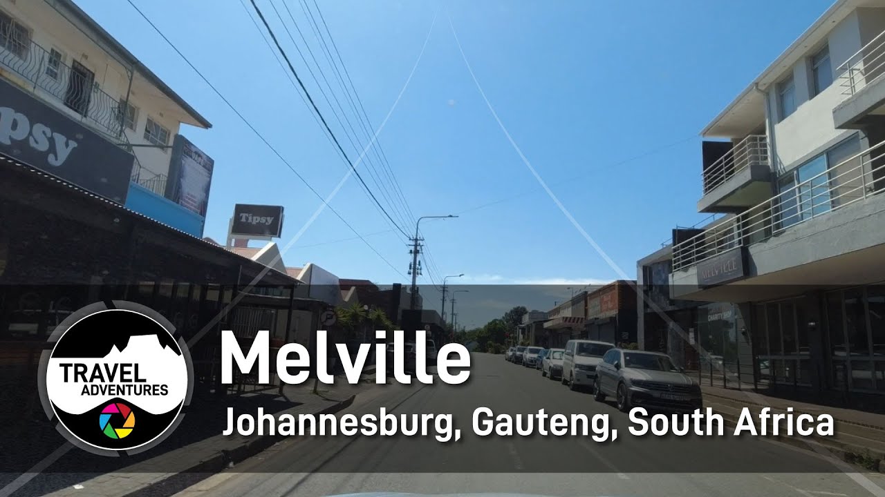 Melville Johannesburg, South Africa Urban Rural Scenic Travel - YouTube