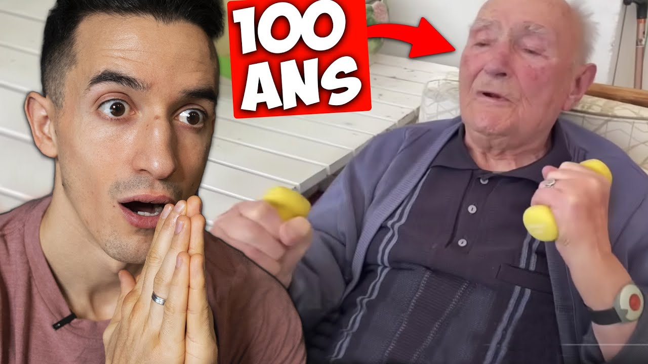À 100 ans ce papy fait encore de la muscu ! - YouTube