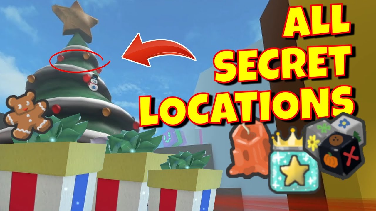 ALL BEESMAS SECRETS AND GIFT LOCATIONS - BEESMAS 2021 QUICK TIPS - YouTube