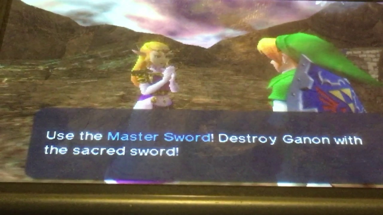 Loz oot 3D ( ocarina of time 3D ) final boss: ganon by zeldafan1022 ...