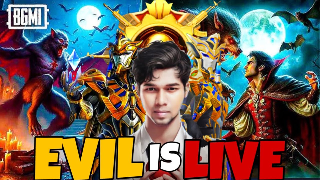evil is live 🔥♥️ ( all mission accept ) KING IS ALWAYS ALONE #live # ...