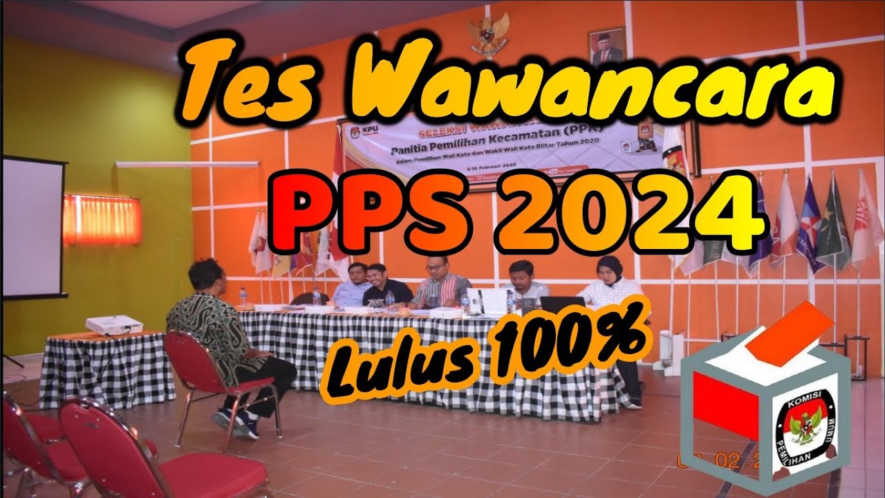 Soal Tes Wawancara Pps Pemilu 2024 Ii Terbaru Youtube