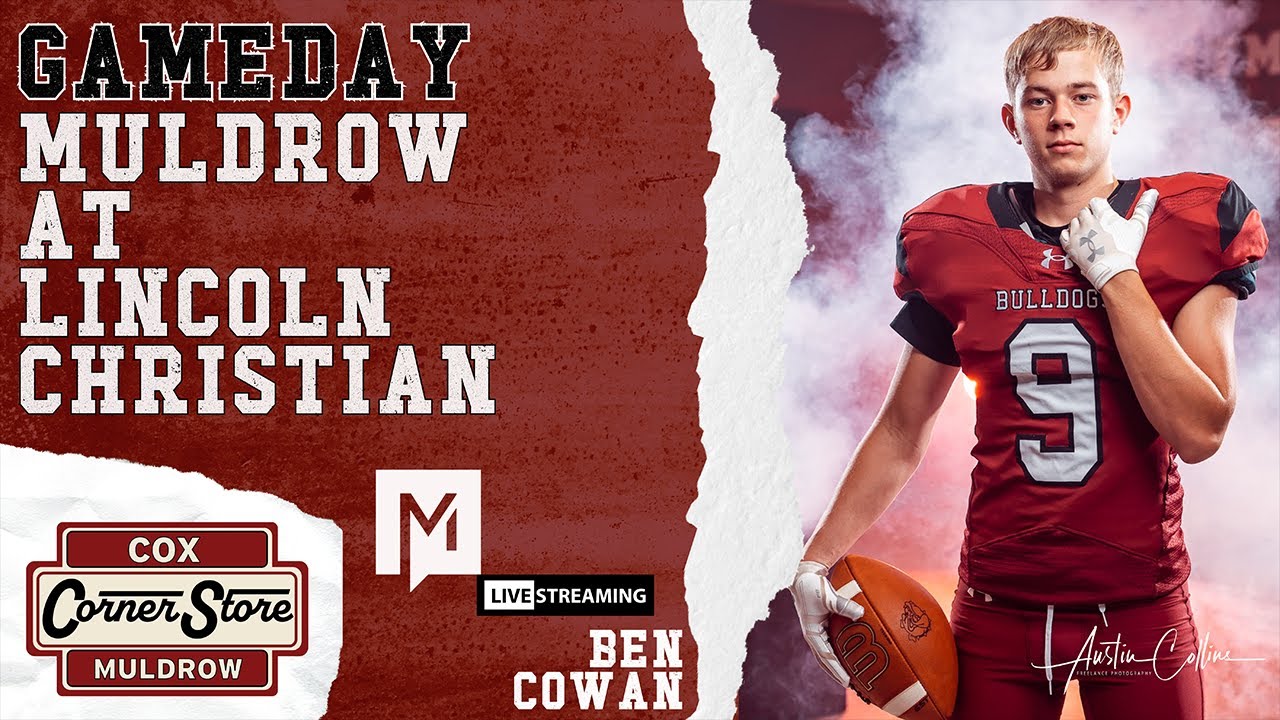 MHS FOOTBALL 23: Muldrow v.s. Lincoln Christian - YouTube