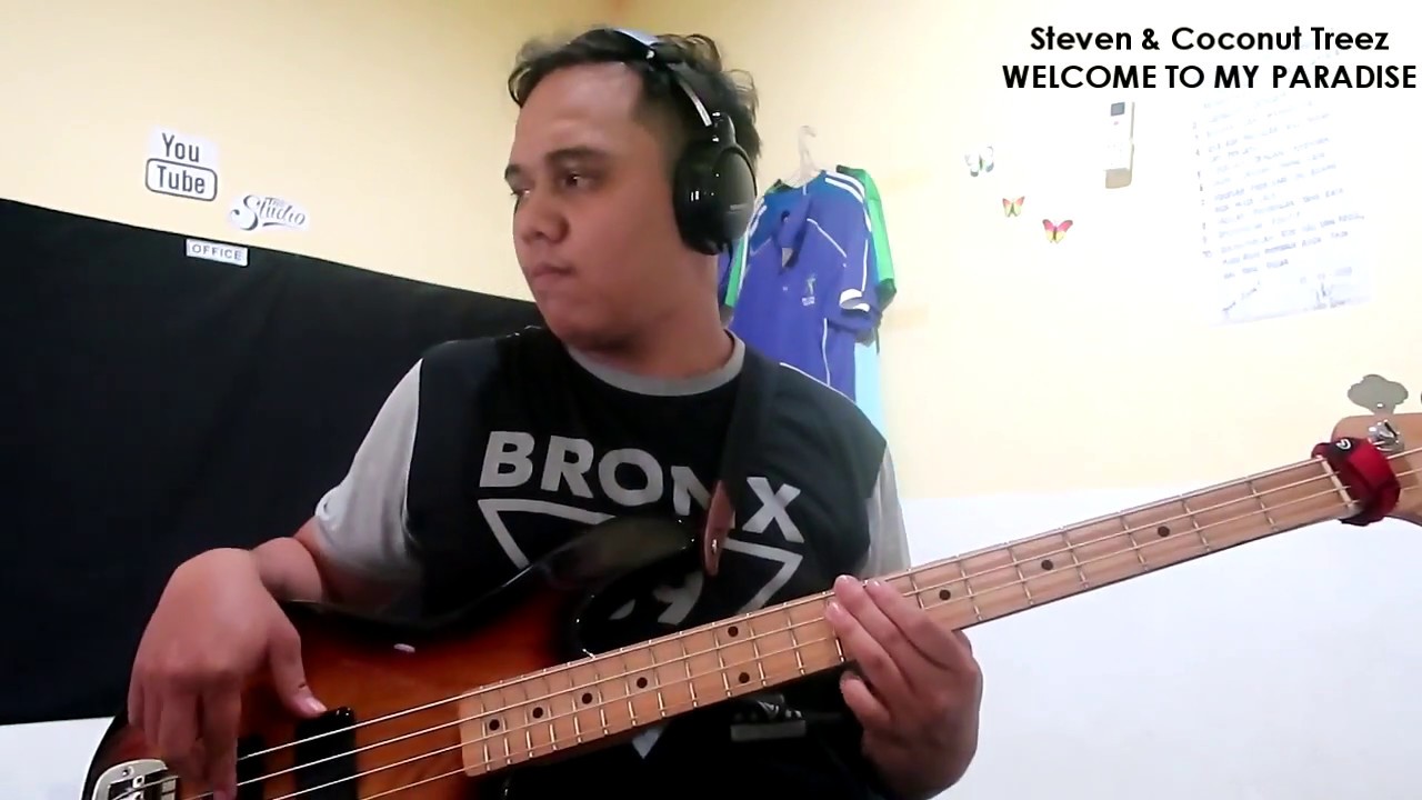 Steven & Coconut Treez - Welcome To My Paradise (Bass Cover Reggae ...