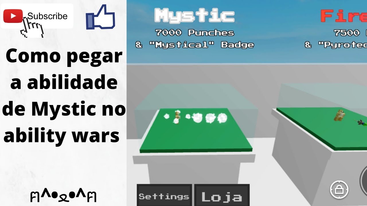 como pegar a abilidade Mystic no ability wars ( ᴥ ) - YouTube