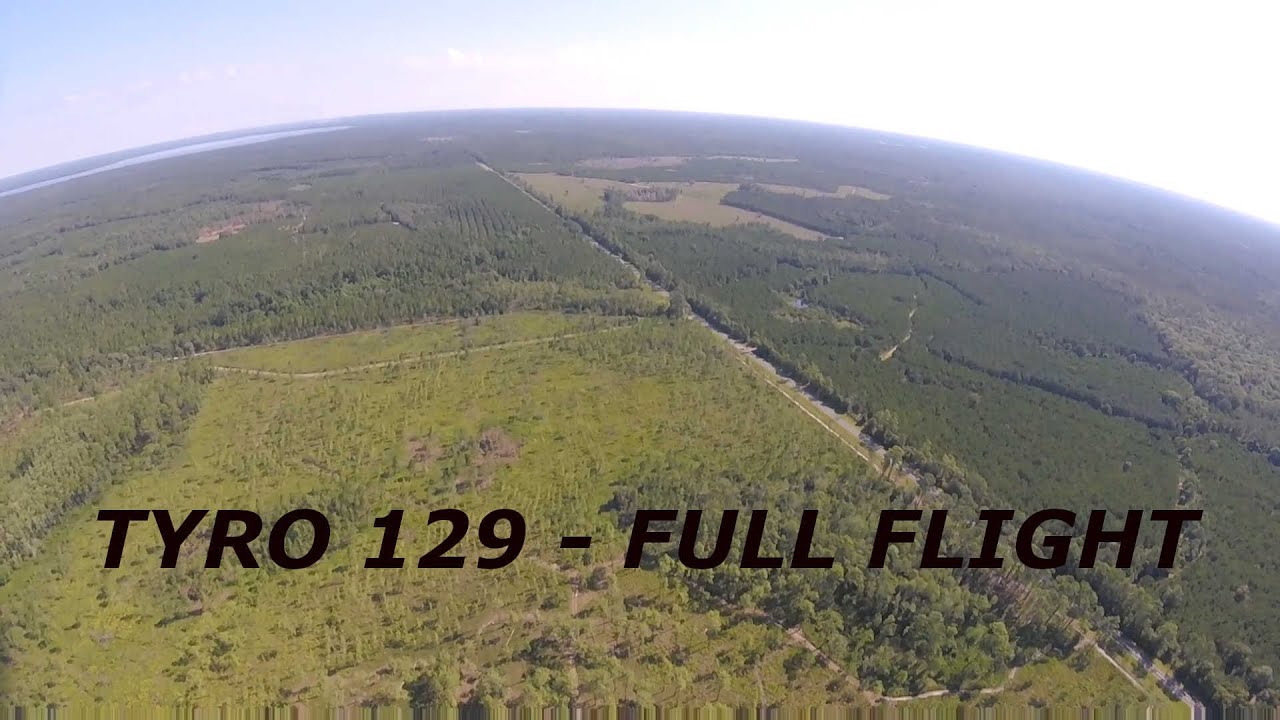 7 inch FPV Full Flight, Tyro 129 --with extra JELLO! - YouTube