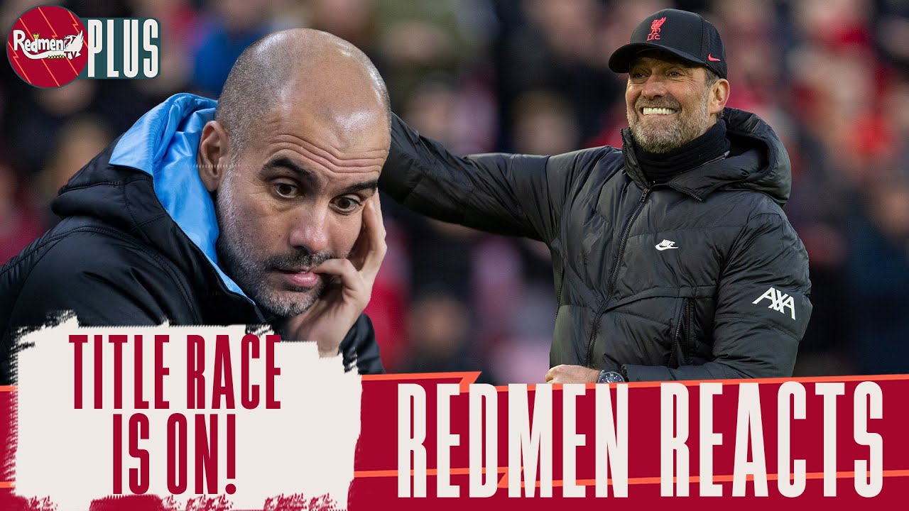TITLE RACE IS ON! | LIVERPOOL WIN AND MAN CITY LOSE! - YouTube