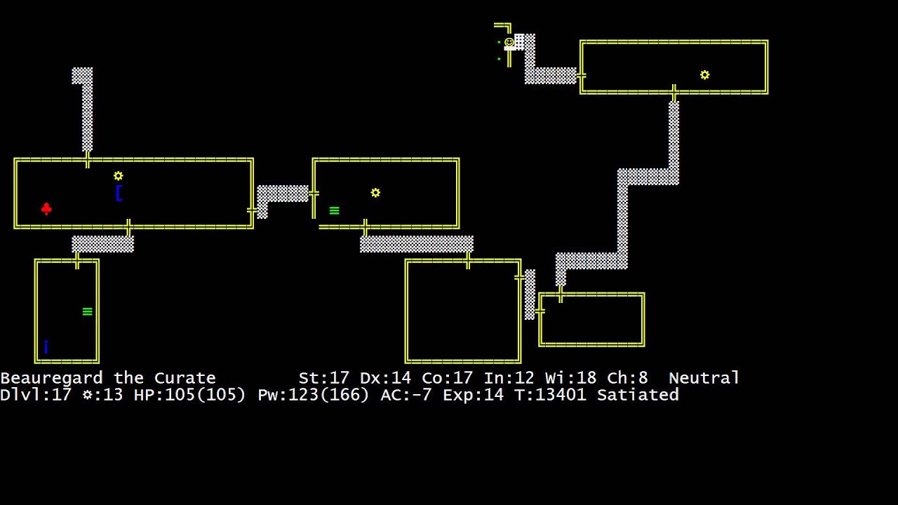 Let's Play NetHack: Beauregard the Human Priest Part 5 - YouTube