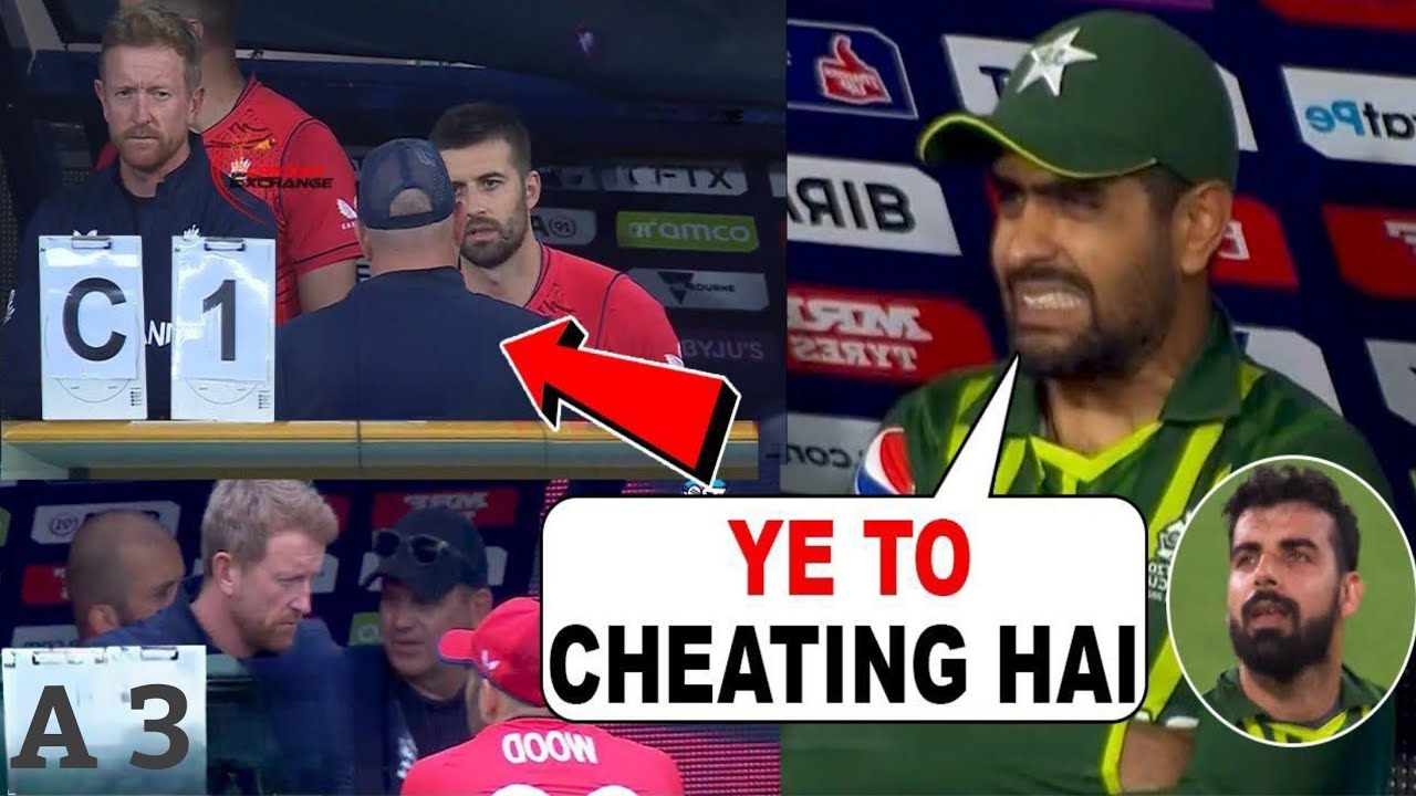 Angry Babar Azam shocked when England coach did cheating in dressing ...