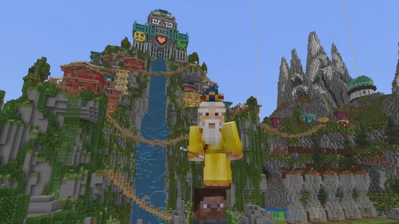 Abandoned Mountain City | The Hermitcraft Season 8 Map By Hermitcraft ...