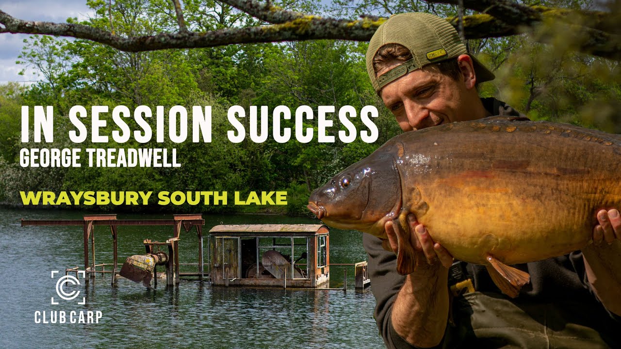 In session carp fishing with George Treadwell at Wraysbury South lake 🎣 ...