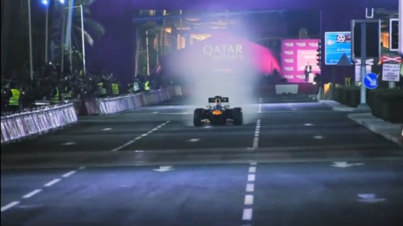 FORMULA 1 QATAR GRAND PRIX 2023 demo at Lusail | Nasser Saleh Al ...