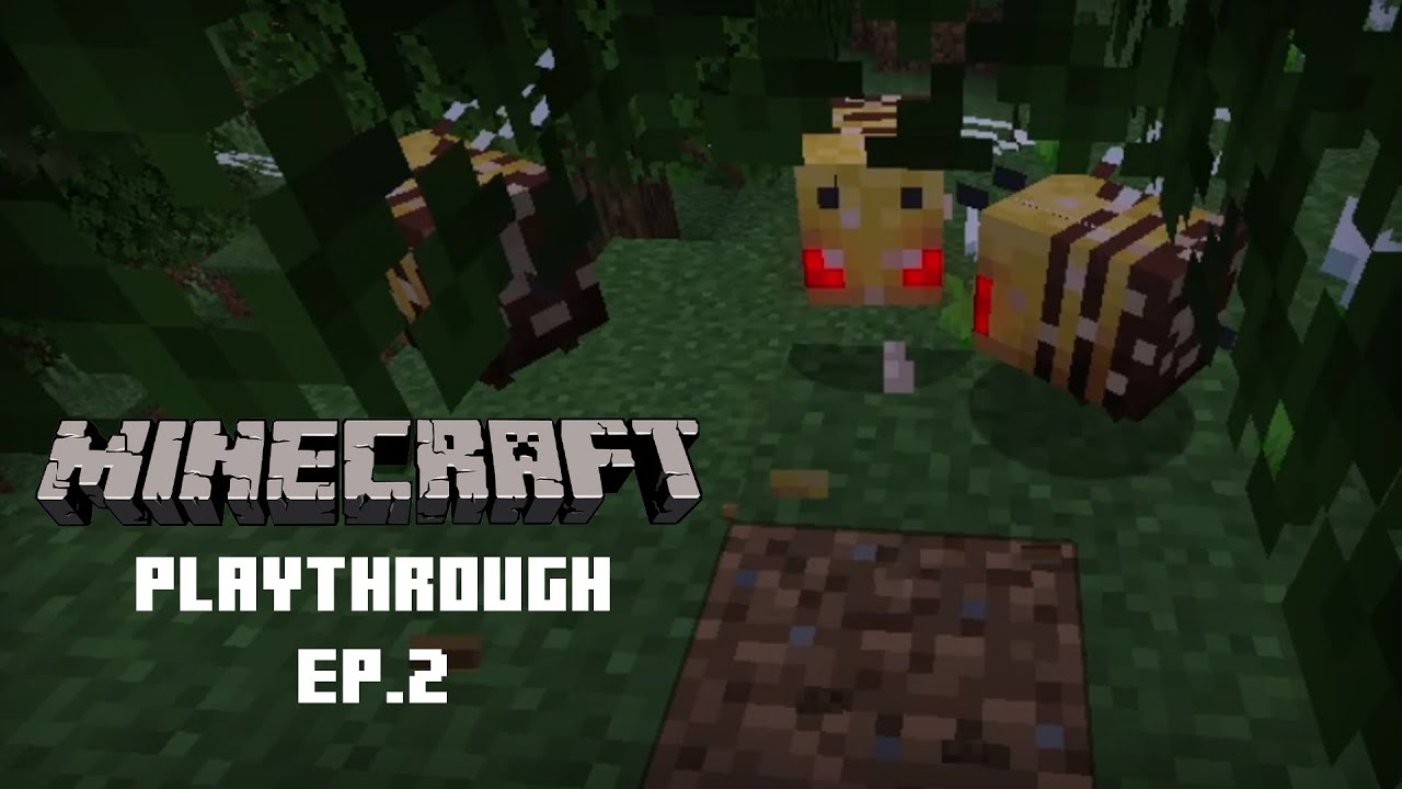 BEE'S!! Ep.2 (Minecraft Letsplay series) - YouTube
