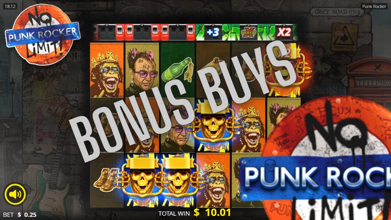 Punk Rocker 4 Scatter Civil War Bonus Buys - YouTube