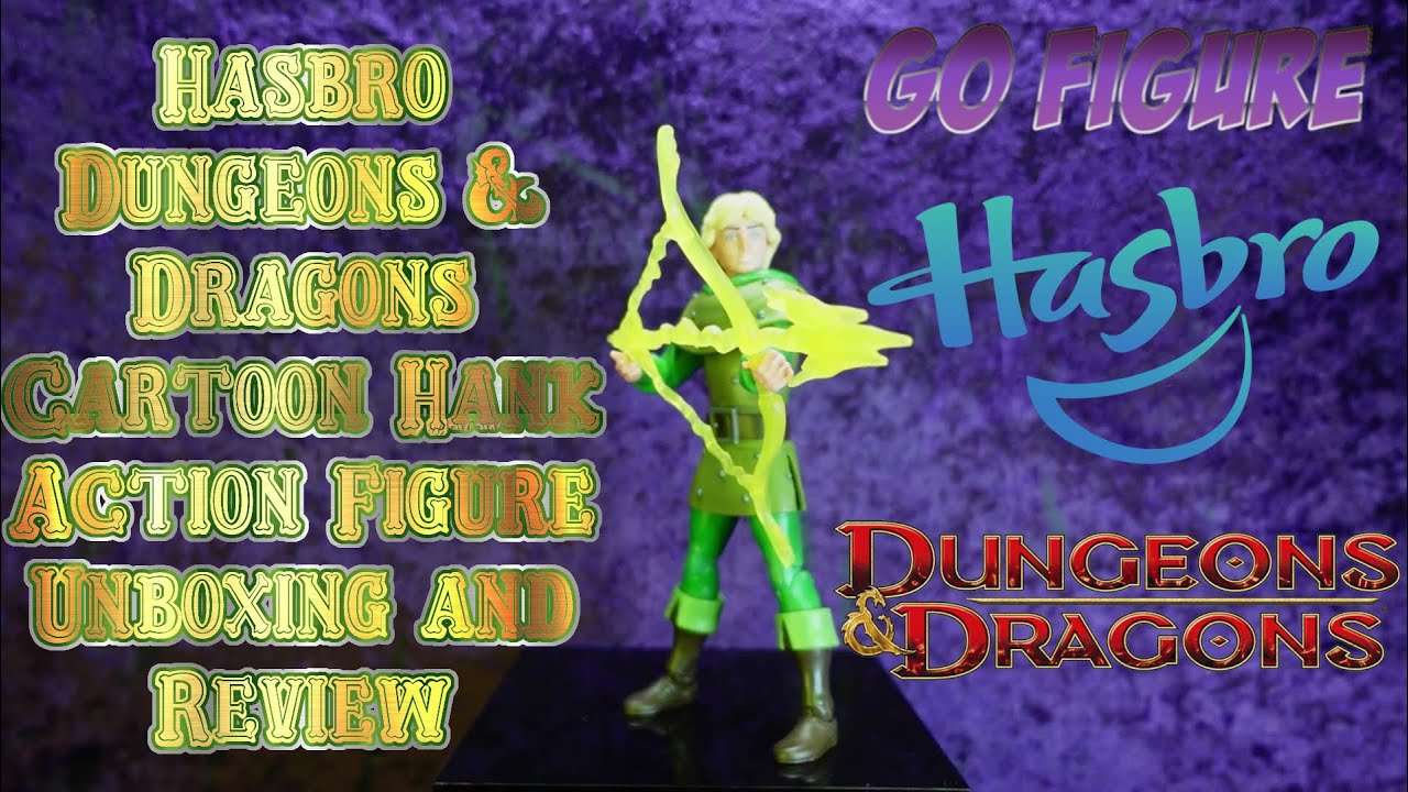 GO FIGURE - Hasbro Dungeons and Dragons Cartoon Hank Action Figure ...