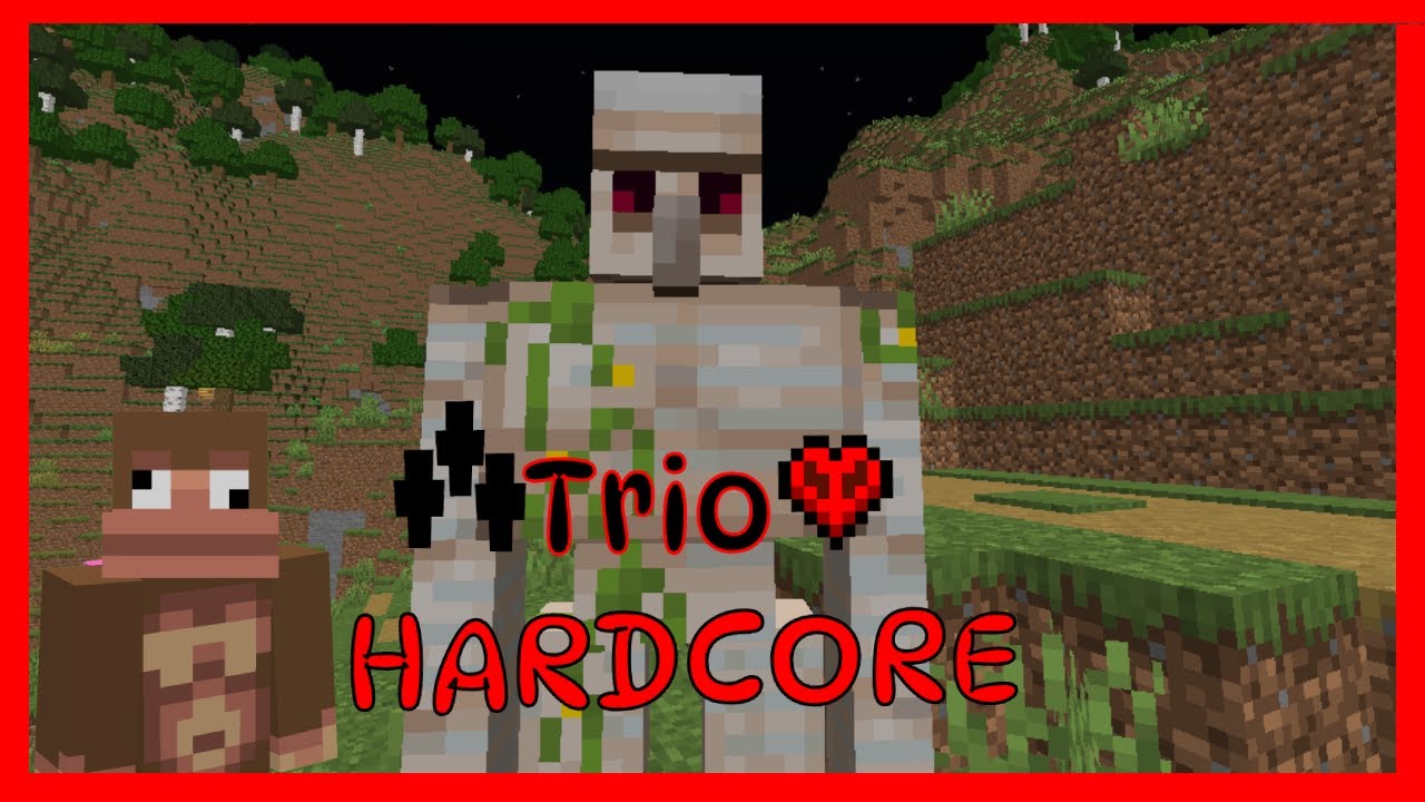 Minecraft Trio Hardcore [ Making Plans ] Ep 1 - YouTube