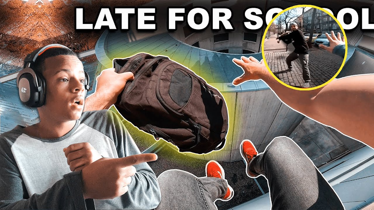 FERREIRA REAGE A LATE FOR SCHOOL - Parkour POV (urbanamadei) - YouTube