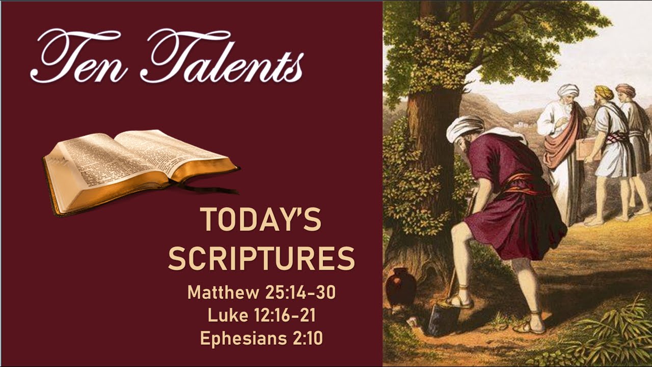 2020 09 13 Sermon Ten Talents - YouTube