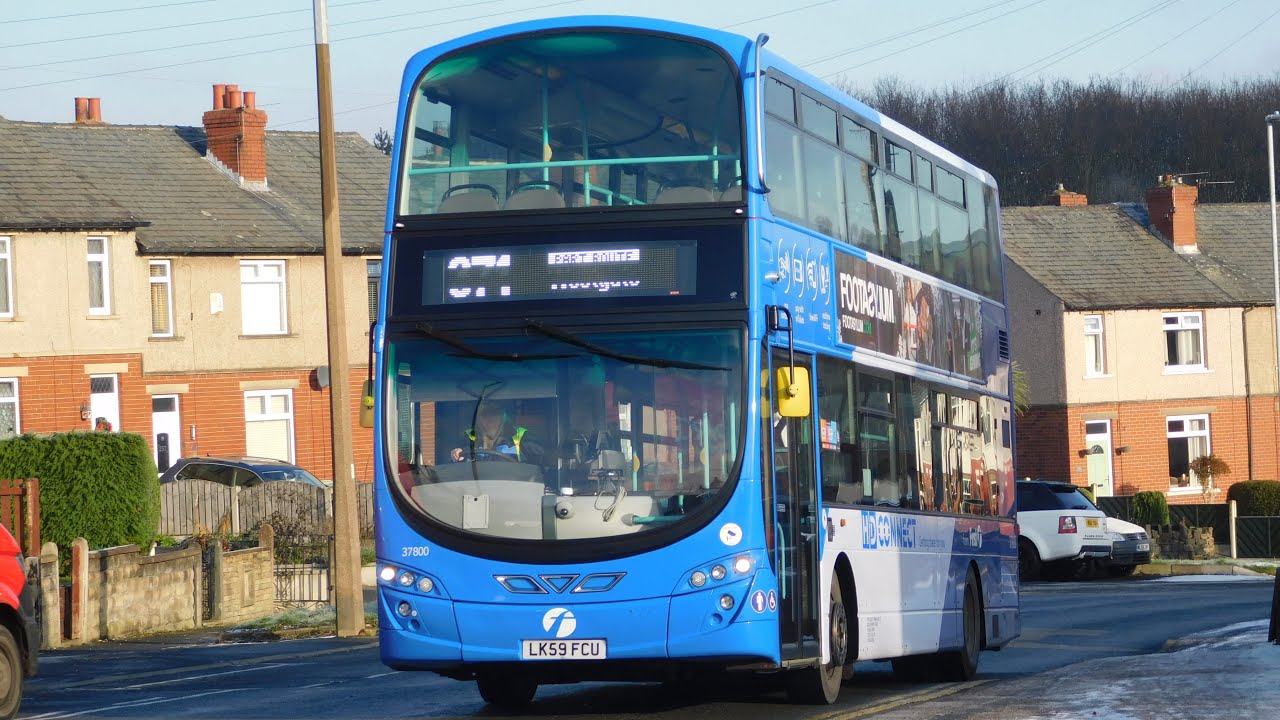 PROPER BEAST!! | Volvo B9TL Gemini 2 37800 (LK59 FCU) | First ...