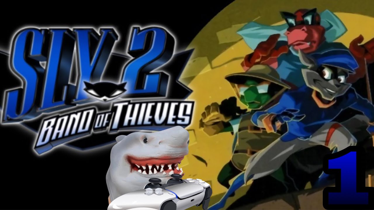 Shark Puppet plays Sly 2 BAND OF THIEVES part 1 - YouTube