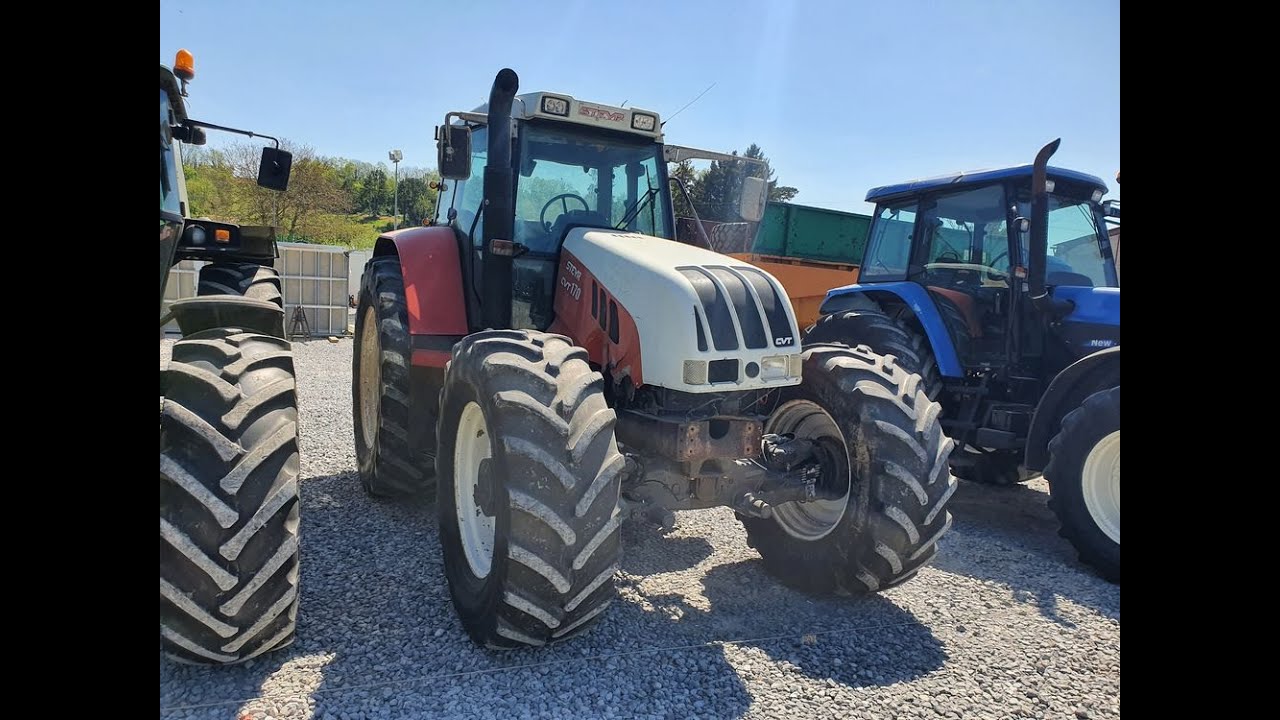 Steyr CVT 170 - auction 41353 lot 34 - YouTube