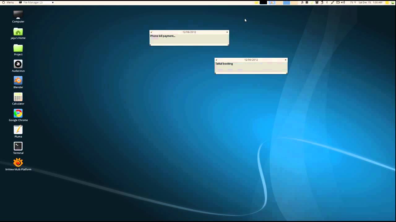 Linux Mint 13 (Maya) MATE desktop demo - YouTube