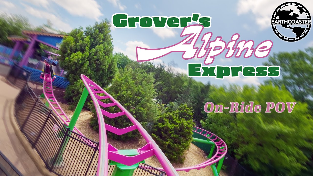 Grover's Alpine Express - Busch Gardens Williamsburg - On-Ride POV 4K ...