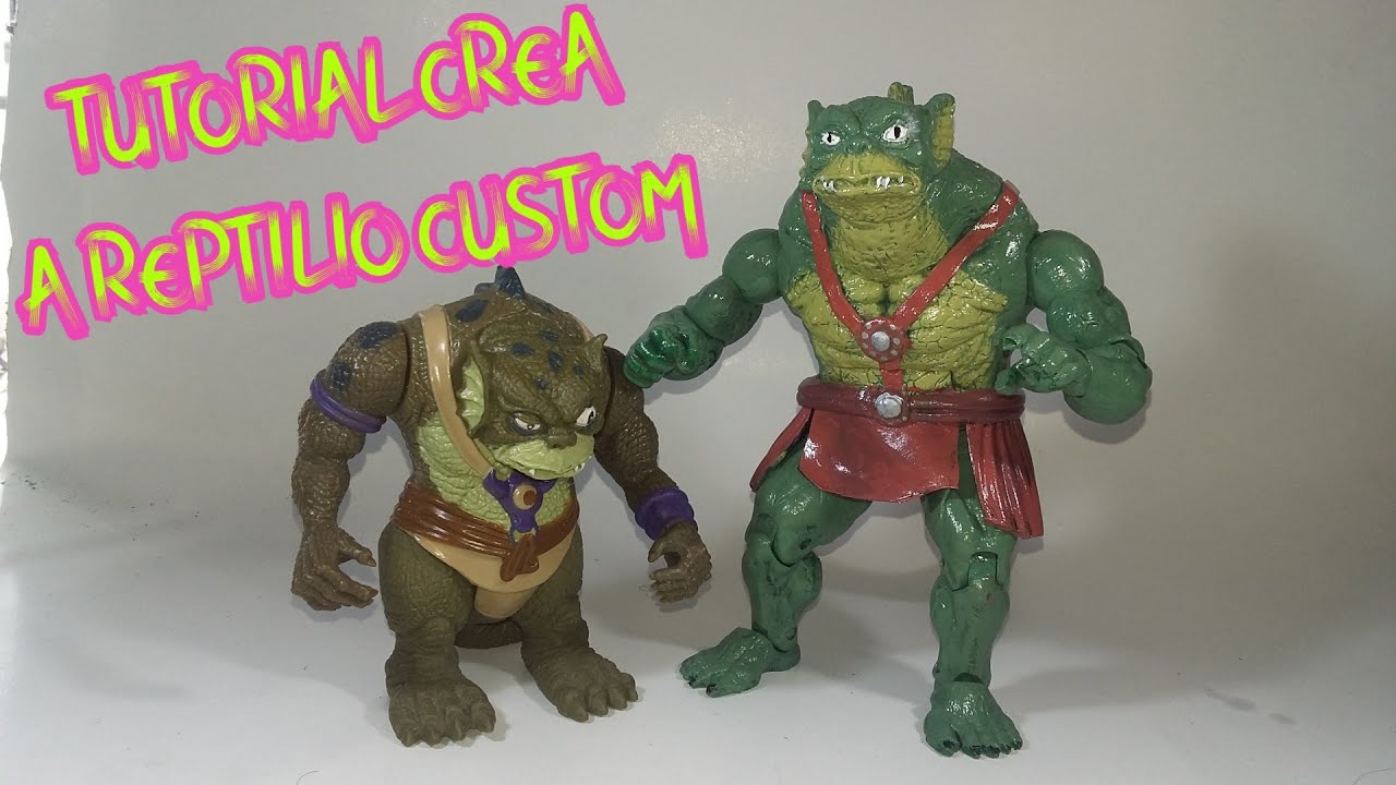TUTORIAL REPTILIO CUSTOM THUNDERCATS sergio guerrero el coleccionista ...