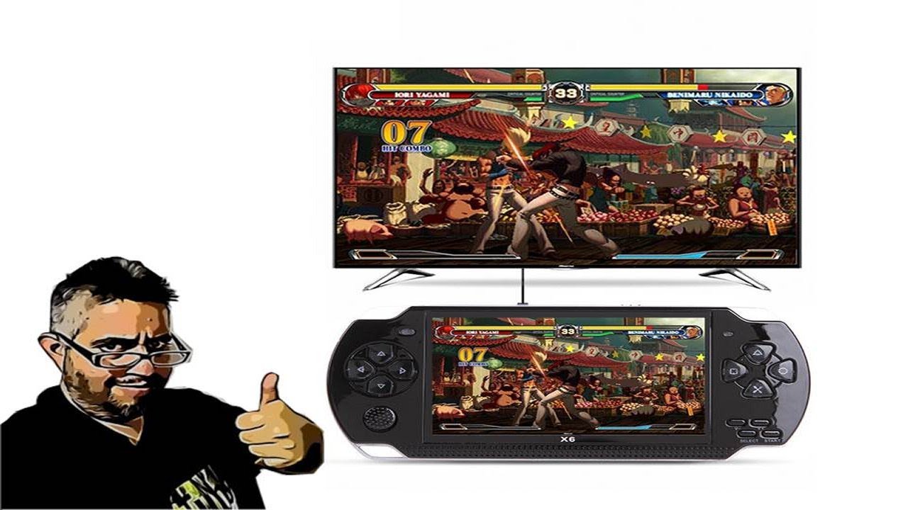 Revisemos La Consola Retro MP5 x6 - YouTube