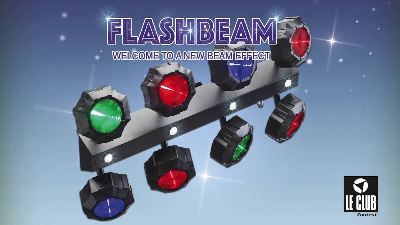 FlashBeam - Welcome to a new beam effect - YouTube