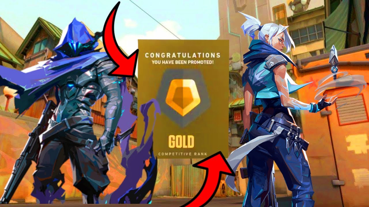 I MADE IT TO GOLD!! Valorant - YouTube
