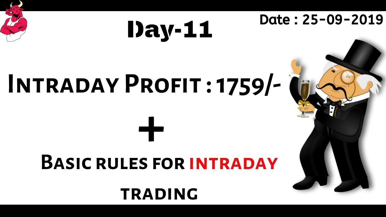 Intraday Profit | 6 Profitable Tips for Intraday Trading | Day 11 - YouTube