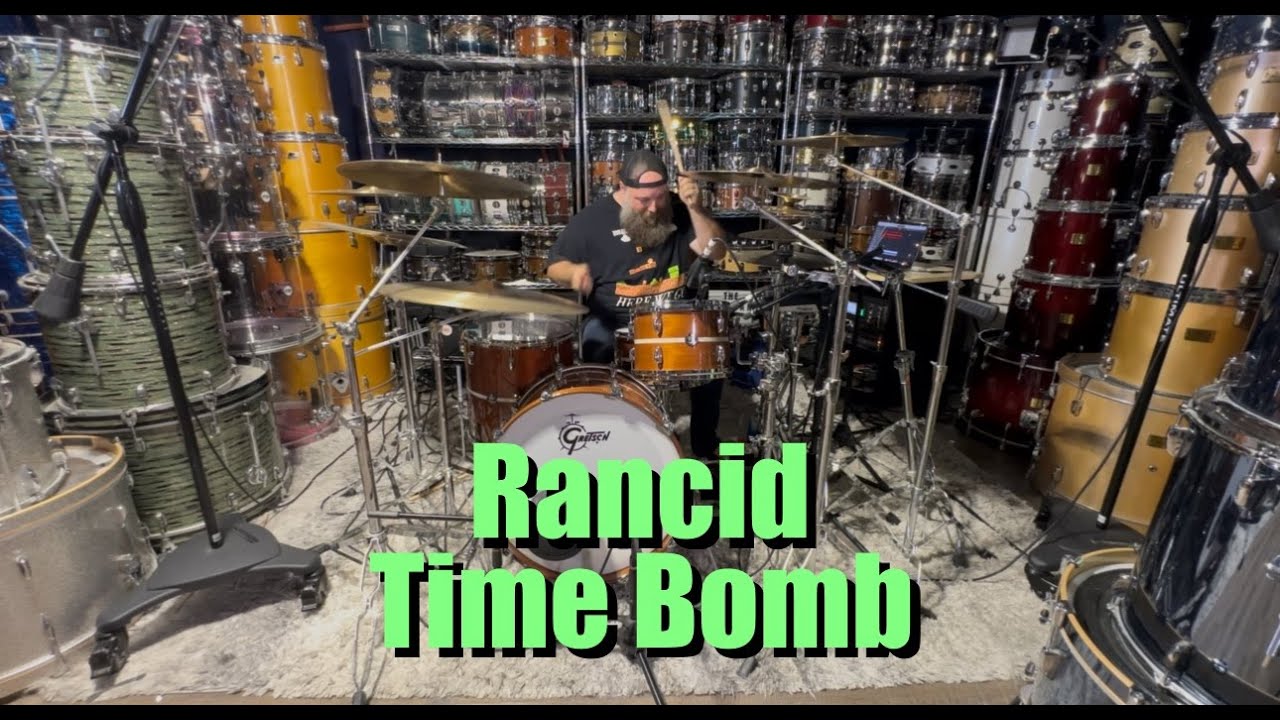 Rancid Time Bomb Drum Cover - YouTube