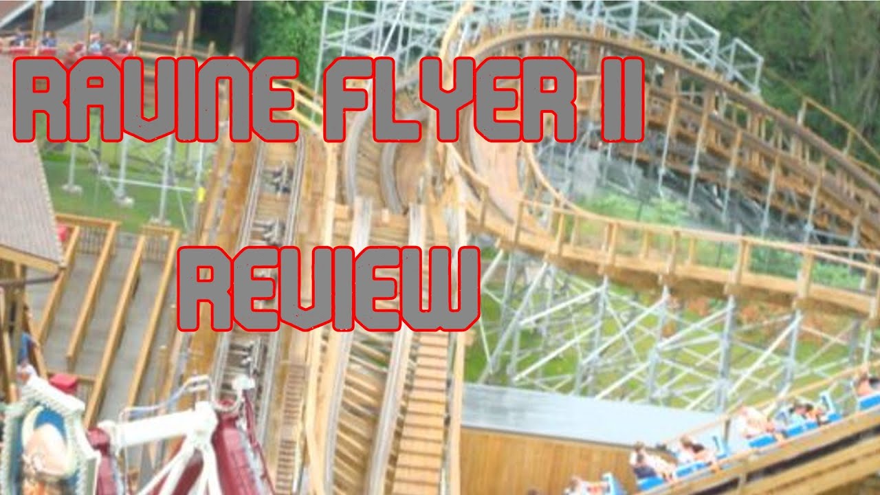 Ravine Flyer II Review Waldameer Gravity Group Wood Coaster. - YouTube