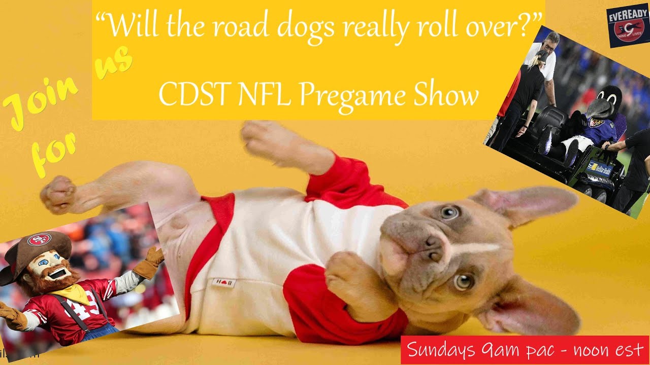 Will the road dogs really roll over” CDST NFL Pregame Show - YouTube