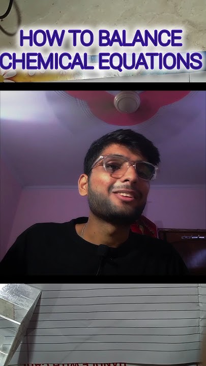 how to balance chemical equations|hit and trial method|by explainer ...