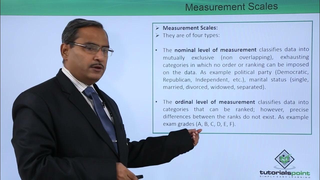 Machine Learning - Measurement Scales - YouTube