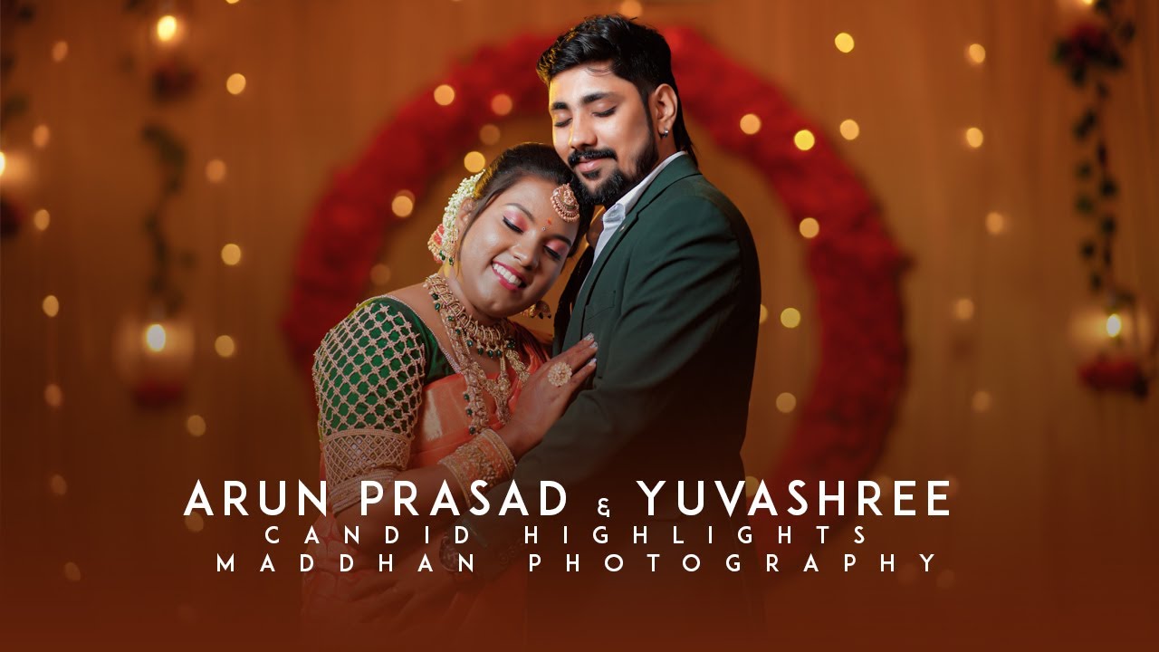 The Engagement of Arun Prasad & Yuvashree Candid Highlights | Maddhan Photography - YouTube