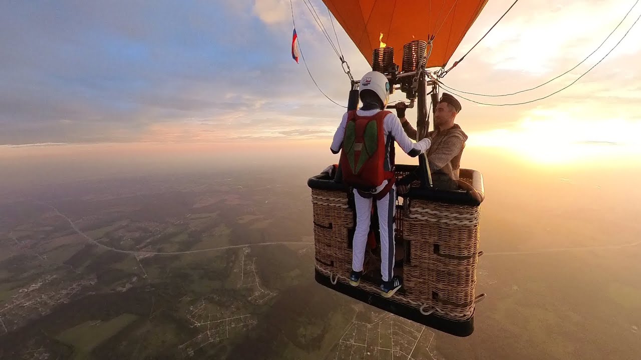 Skydive #102 Air Balloon - YouTube