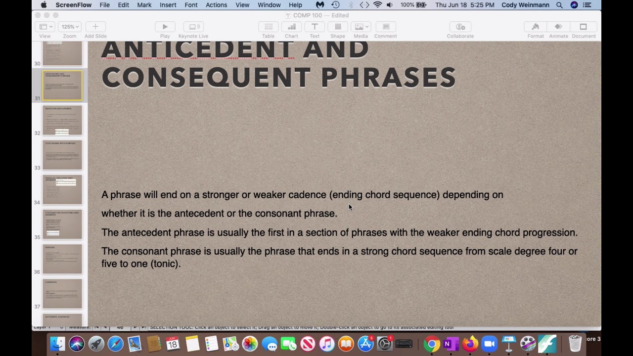 Music Composition: Antecedent and Consequent Phrases - YouTube