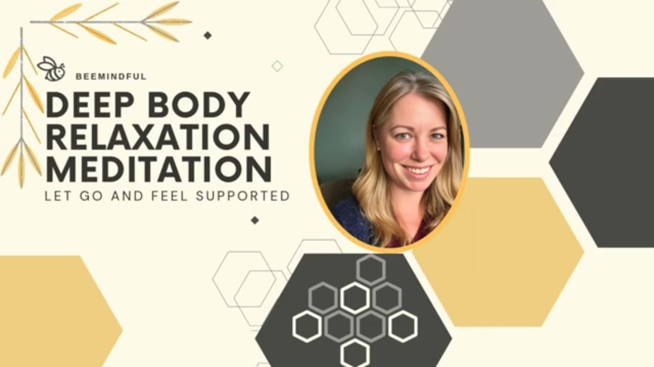 Deep Body Relaxation Meditation | Let Go of Tension with Hypnosis-Style ...
